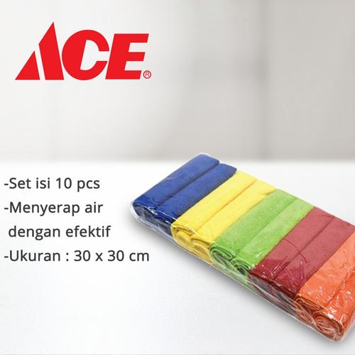 Jual Microfiber Microfibre Cloth Set Kain Lap Ace Hardware ecer satuan ...