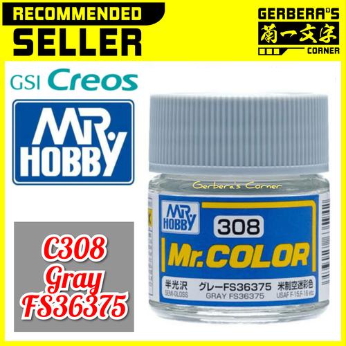 Jual Mr Color C308 Gray FS36375 Cat Lacquer Thinner Lacquer Paint Mr ...