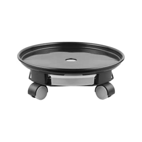 Jual Pot Tanaman Dengan Roda ROUND PLANTER WHEEL 15.35x15.35x5.1 INCH ...