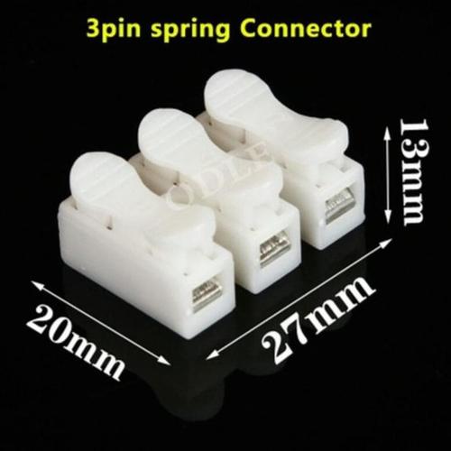 Jual Quick Connect Spring Terminal Sambungan Kabel Listrik Praktis 2P ...