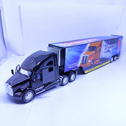 Jual Diecast Miniatur Truck Kenworth T700 With container merk Kinsmart ...