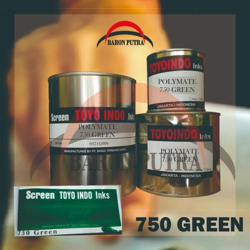 Jual TINTA TOYO POLYMATE 750 GREEN 500GR (TINTA PLASTIK) - Kota ...