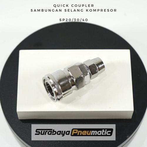 Jual QUICK COUPLER - SP 40 - Sambungan selang Kompresor SP 40 - Kota ...