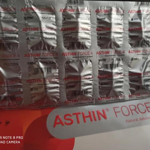 Jual asthin force 4mg Astaxanthin multivitamin harga per strip - Kab ...