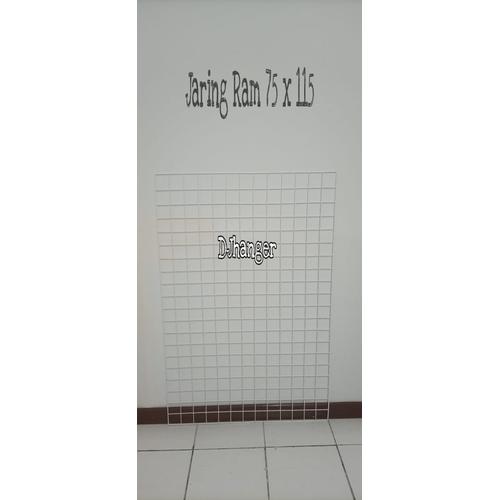 Jual Jaring Ram Besi Dinding Ukuran 75x115cm Gantungan Hook Ram Display ...