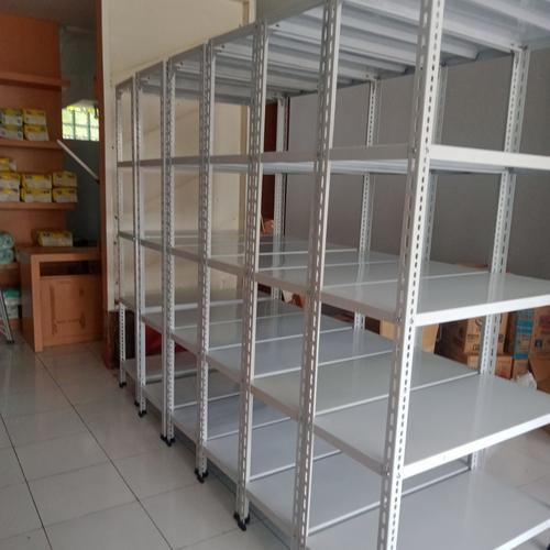 Jual rak gudang besi putih - Kota Bandung - Rak Hasnarak | Tokopedia