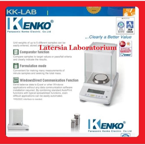 Jual Timbangan Analitik 220gr x 0.1mg - Neraca Analitik 220gr Kenko KK-LAB - Kab. Bogor ...