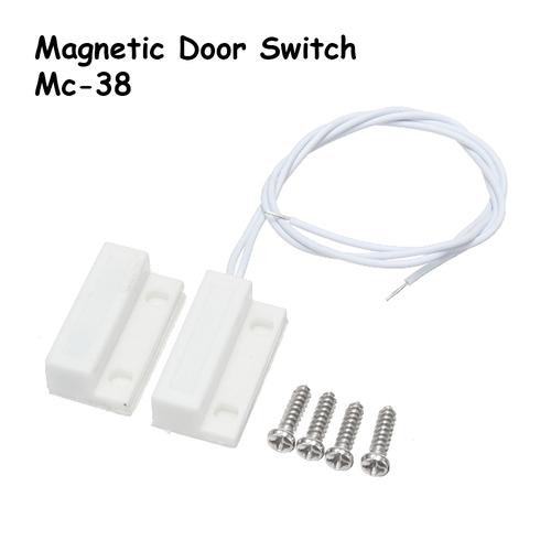 Jual MC-38 Magnetic Door Switch MC38 Sensor Pintu Magnet NC - Tanpa ...