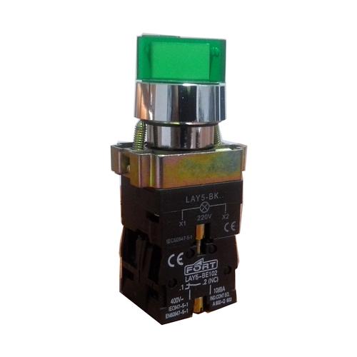 Jual Iluminated Selector Switches LAY5-BK3 /LAY5BK3 warna Kuning,Hijau ...