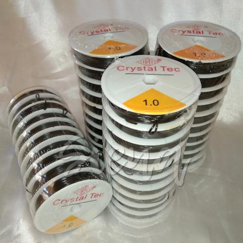 Jual SIENA TALI KALUNG GELANG SENAR ELASTIS BENING 1.0 CRYSTAL TEC ...