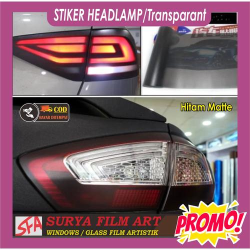 Jual Stiker Headlamp/Stiker Lampu Transparat/Stiker Motor - Biru - Kota ...