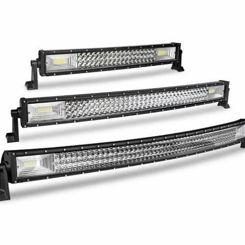 Jual LED LIGHT BAR CREE LENGKUNG PJ 107 CM 3 ROW SINAR PUTIH 240 WAT ...