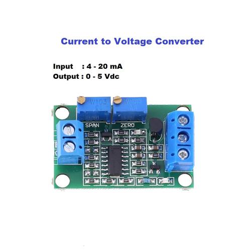 Jual 4-20mA to 0-5 Vdc Converter Module Non-Isolated DC 7-30V - Kab ...