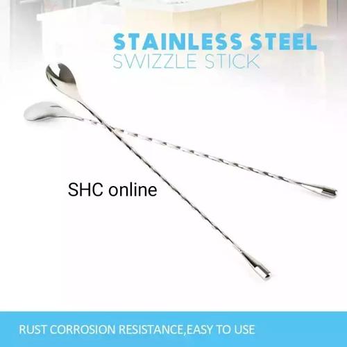 Jual sendok cocktail ulir stainless panjang 30 cm - Kota Tangerang ...