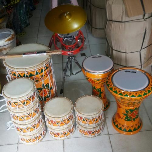 Jual Alat Musik Marawis Batik Lengkap isi 12 alat - Jakarta Utara ...