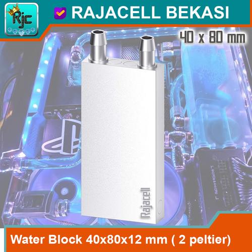 Jual Water Block Aluminium waterblock for Peltier 40x40 Cooling System ...