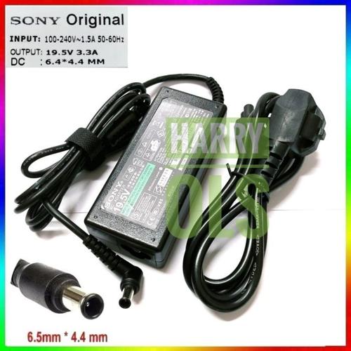 Jual Charger Adaptor SONY VAIO 19.5V 3.3A FOR VGP-AC Series VGN-E ...