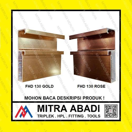 Jual Profil Frame Handle Alumunium Aluminium HUBEN FHD 130 - ANODIZE ...