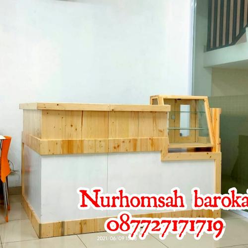 Jual meja bar / meja barista cafe / meja kasir / meja bar murah ...