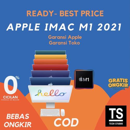 Jual (IBOX) Apple iMac 2021 M1 Chip 24" 7CoreGPU 8CoreCPU 256GB 512GB ...