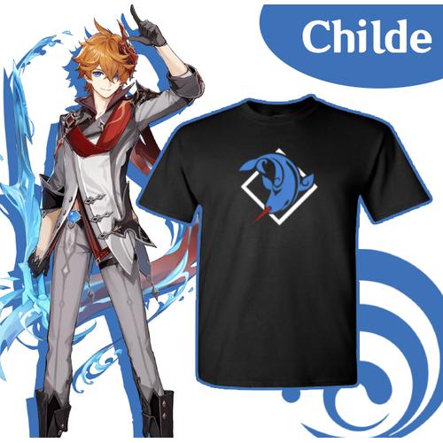 Jual Kaos Genshin Impact Konstelasi - Childe Constellation - S, Gambar ...