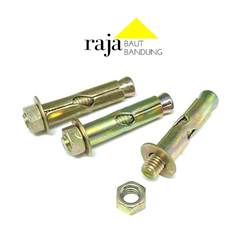 Jual 1 PCS DYNABOLT M12 / ANCHOR BOLT / BAUT TANAM BETON 12 MM KUNCI 14 ...