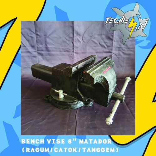 Jual Bench Vise 8inch / 200mm (Ragum / Catok / Tanggem) Matador ...