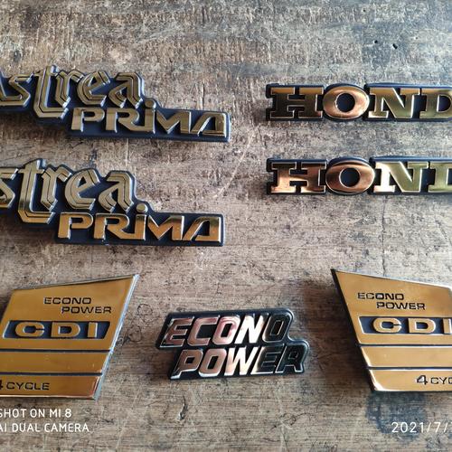 Jual Simbol Emblem Set Honda Astrea Prima High Quality - Kota Blitar ...