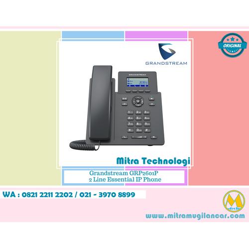 Jual Grandstream GRP2601P - 2 Line Essential IP Phone - Kota Bekasi - Mitra Technologi | Tokopedia