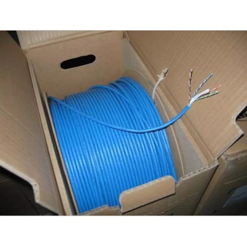 Jual Kabel LAN AMP Commscope Blue Cat 6 Meteran LAN UTP Cat6 Original ...