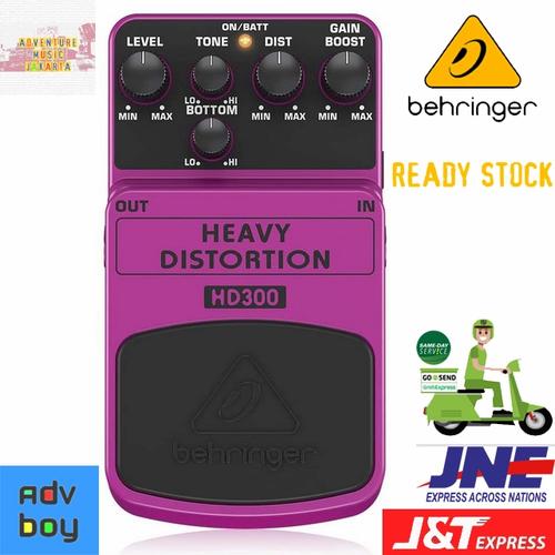Jual BEHRINGER HEAVY DISTORTION HD300 Pedal Efek Gitar Behringer HD 300 ...