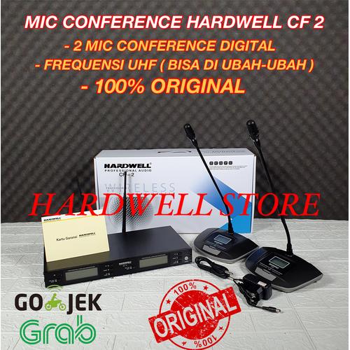 Jual Mic Wireless Conference Hardwell CF 2 / CF2 Original Microphone Podium - Jakarta Utara ...