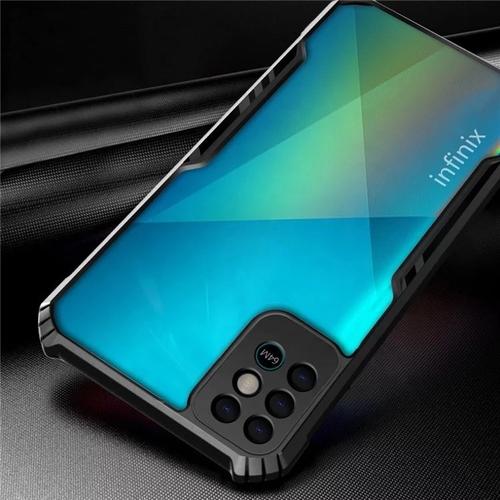 Jual Case Infinix Note 10 Pro NFC Softcase Hybrid Tranparan Hard ...