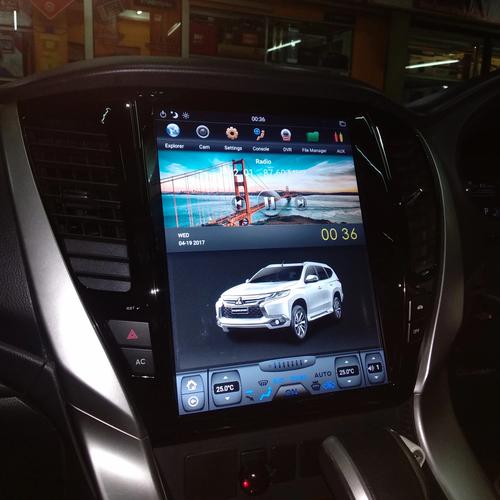 Jual Head Unit Android Tesla PAJERO SPORT 12 inch plug and play ...