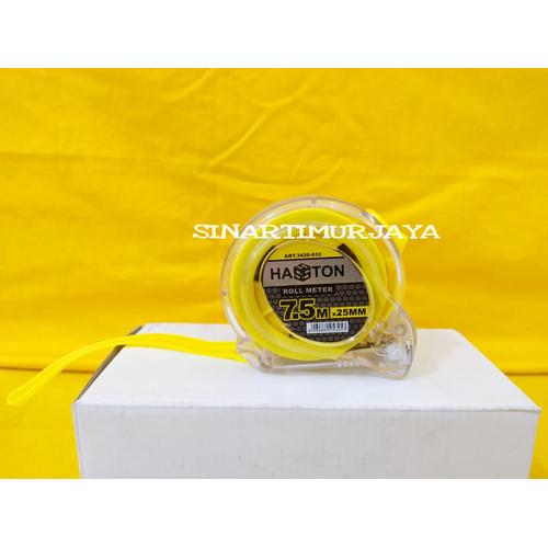 Jual Meteran Haston Prohex, transparan 7.5 meter x 25 mm - Jakarta ...
