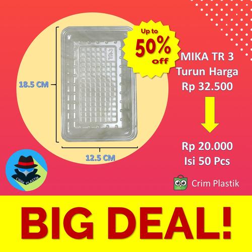 Jual Tray mika sayur Plastik MIF 3 - Jakarta Utara - Crim Plastik ...