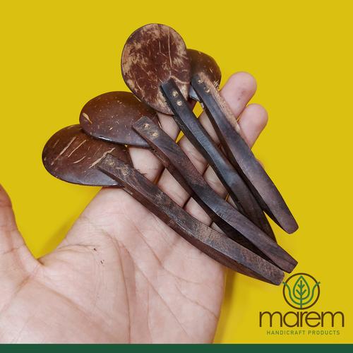 Jual SENDOK DESSERT SAMBAL TEH BATOK KELAPA- SENDOK MINI KAYU ...