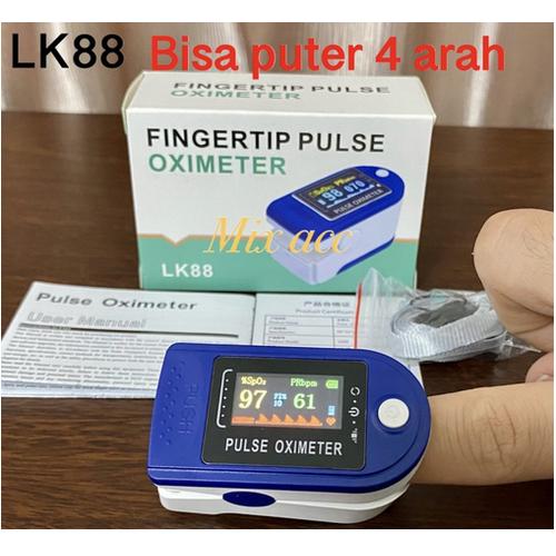 Jual Fingertip Pulse Oximeter Oximetry Sp02/ ALAT CEK SATURASI OKSIGEN ...