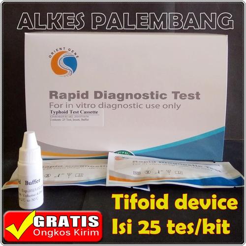 Jual Typhoid IgG-IgM/Test Tifoid/Test Widal/Alat Tes Tifoid - ORIENT ...