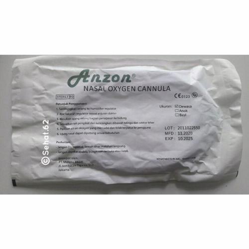 Jual Nasal oxygen cannula / nasal kanul oksigen / selang oksigen - Anak ...