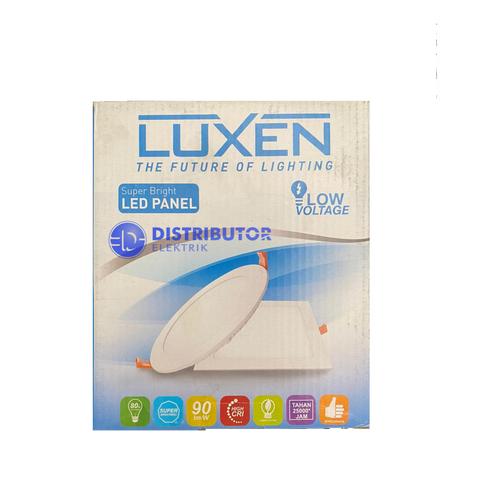 Jual Downlight IB Led Luxen 18 Watt Kotak / Bulat - Putih, Bulat - Kota ...