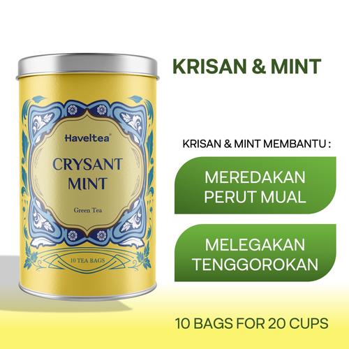 Jual CRYSANTMINT | Big Tin | Haveltea | Floral Tea | Chrysanthemum ...