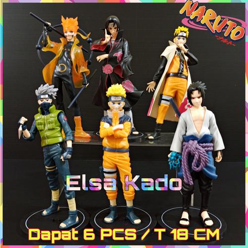 Jual Mainan hobi action figure naruto sasuke itachi - KAKASHI A ...