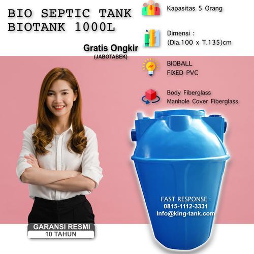 Jual Tangki BIOFILL Tank Vertikal 1000 Liter / 1m3 - Kab. Tangerang ...