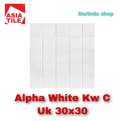 Jual keramik asia tile alpha white 30x30 - Kota Tangerang - DARINDA ...