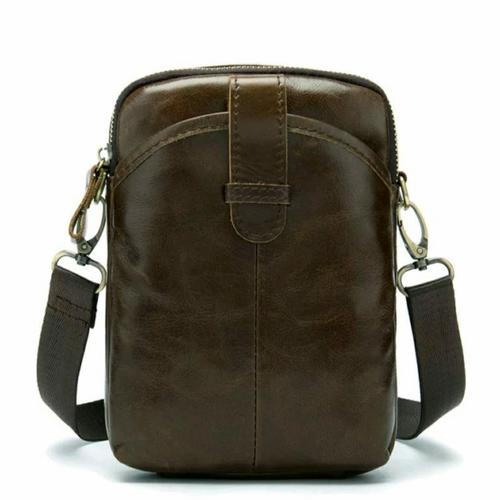 Jual Tas Kulit Pria Tas Selempang Kulit Sapi Asli - Tas Mini Garut ...