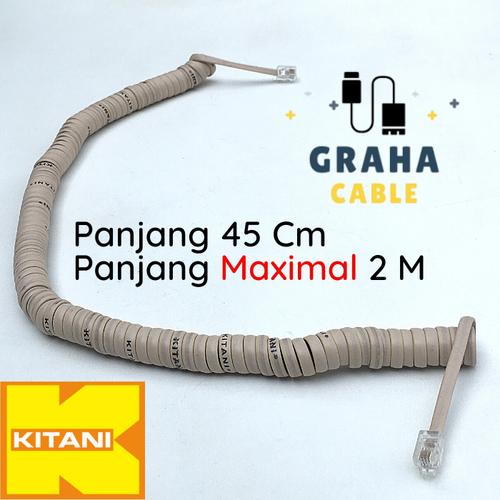 Jual Kabel Spiral Telepon panjang - Jakarta Timur - Graha Cable | Tokopedia