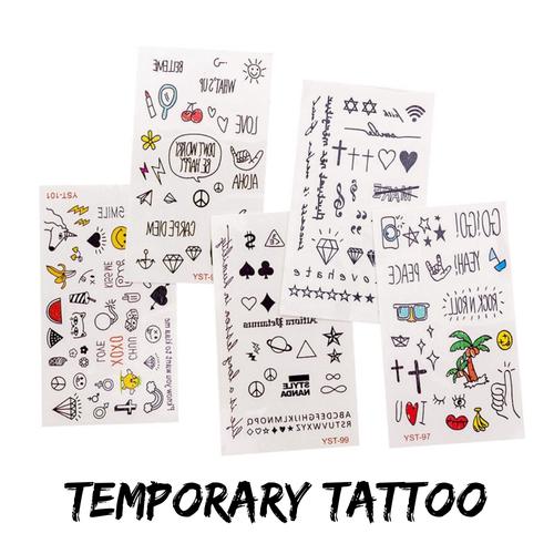 Jual Tato Temporary Sementara Waterproof /Temporary Tattoo/Tato ...
