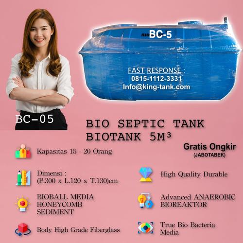 Jual Tangki BIOFILL Tank 5000 Liter / 5m3 - Kab. Tangerang - SepticPro ...