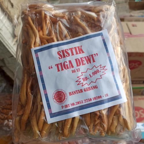 Jual Kerupuk Stik Makanan Ringan Cemilan Tradisional Gurih Asin Isi 12 ...